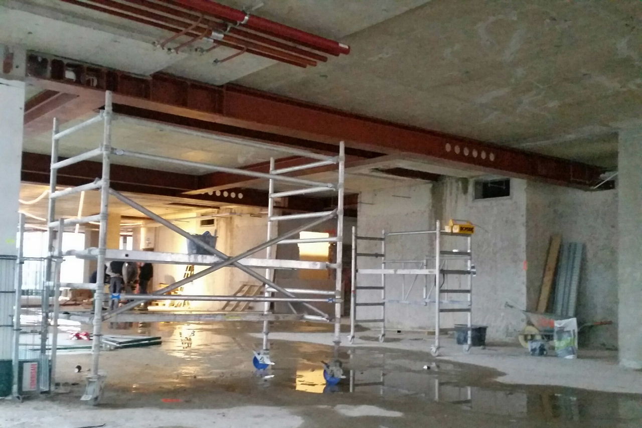 Renovatie kantoorgebouw Blaak 16 - Jac Reijns Staalconstructie Alphen